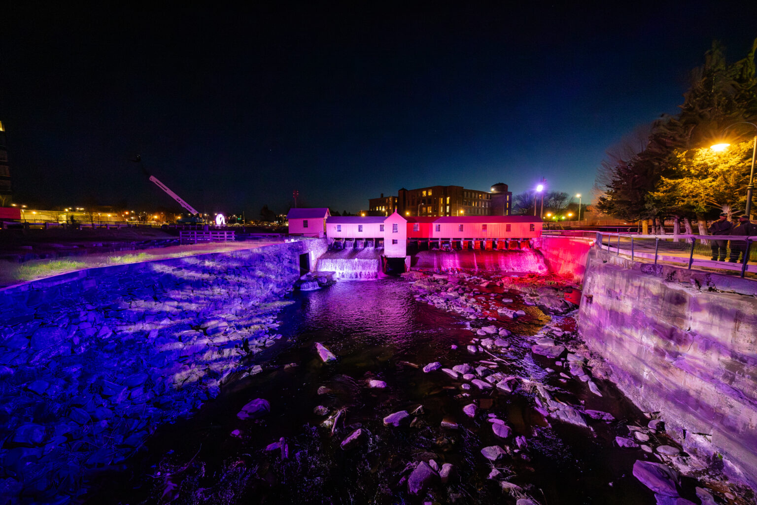 Swamp Locks Lighting Celebration – Lowell Waterways Vitality Initiative